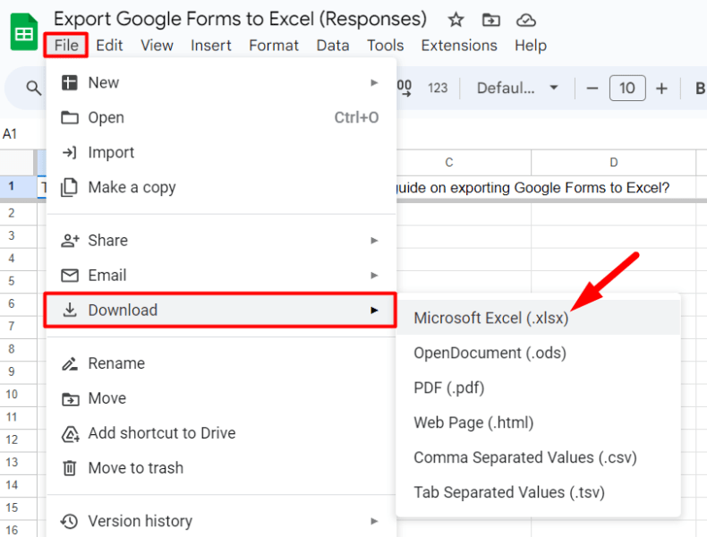 How to Export Google Forms to Excel: A Step-by-Step Guide