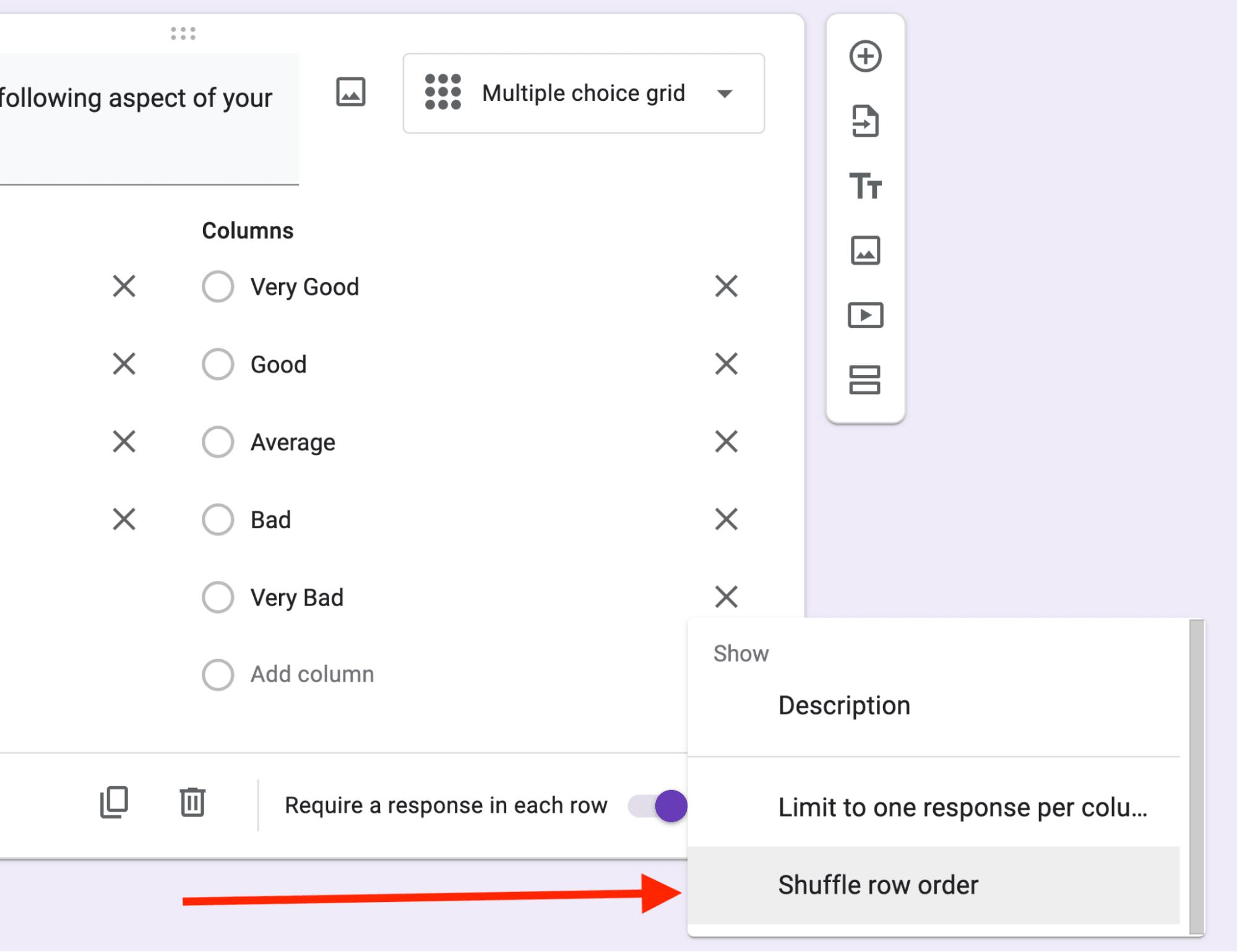 6 Steps to Create a Multiple Choice Grid in Google Forms